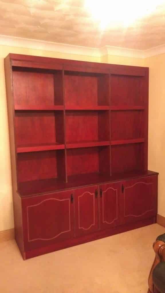 Mahogany Living Room Unit | O'Gara Woodcraft
